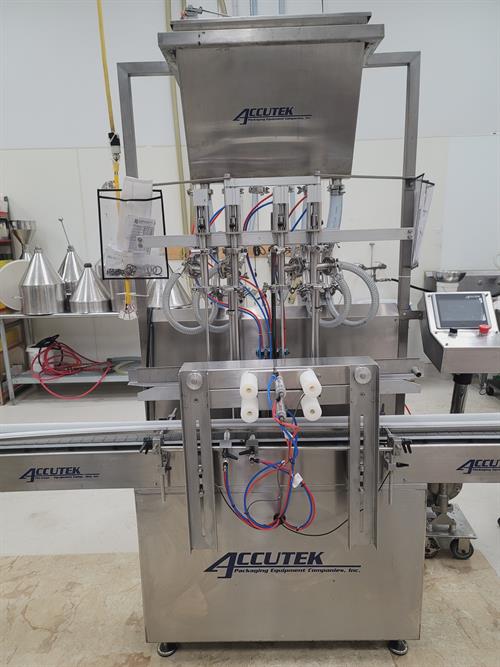 Accutek 4-Piston Filler | Processing + Packaging Equipment | New, Used ...